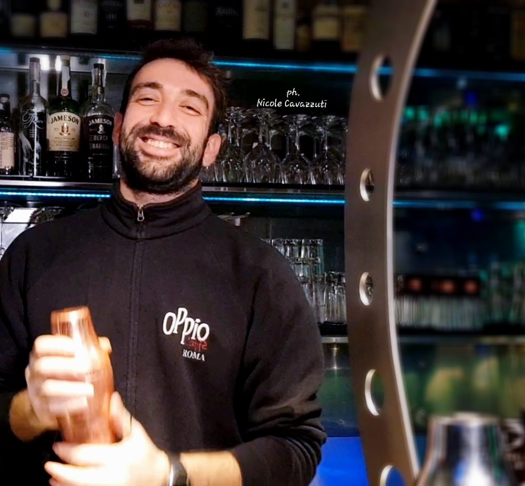 Dalla parte del barman, Marco Acri di Oppio Caffè Roma | MixerPlanet